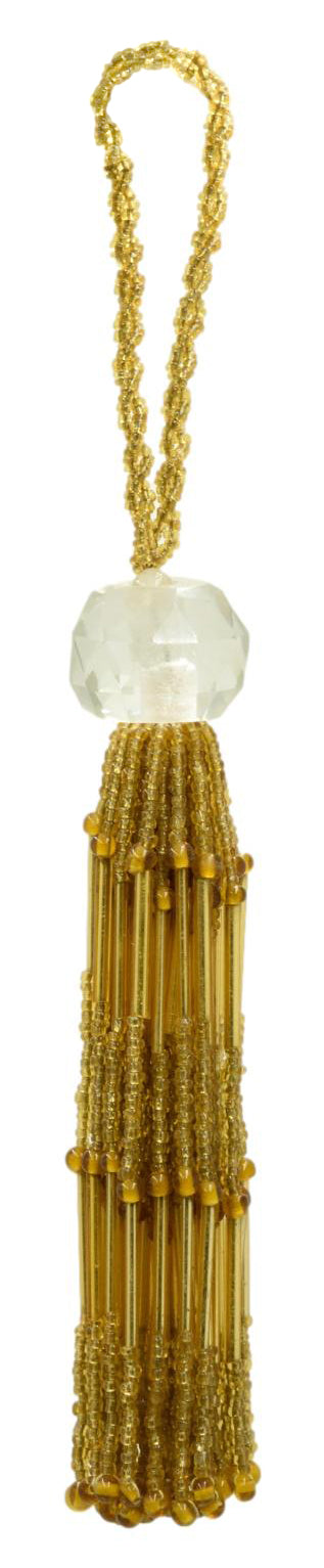 Elaborately Handcrafted Beaded 6" entirely Hand-Strung featuring a ...