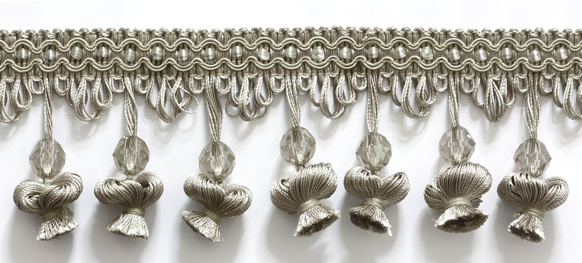 2" (5cm) Beaded Scroll onion Tassel | Fringe Trim # TF20, Turquoise ...